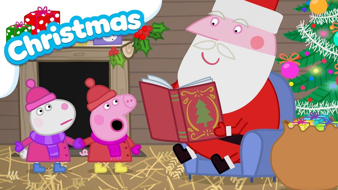 Peppa MEETS Santa on CHRISTMAS DAY🎅 Christmas Special 🎄 Peppa Pig Full ...