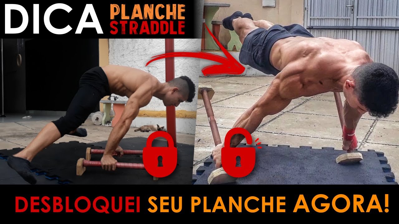 DESBLOQUEANDO A PLANCHE STRADDLE - YouTube