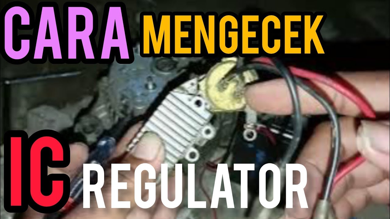 cara cek ic regulator mobil - YouTube