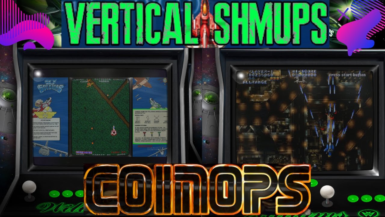CoinOps PC - VERTICAL SHMUPS - Gjsmsmith - YouTube