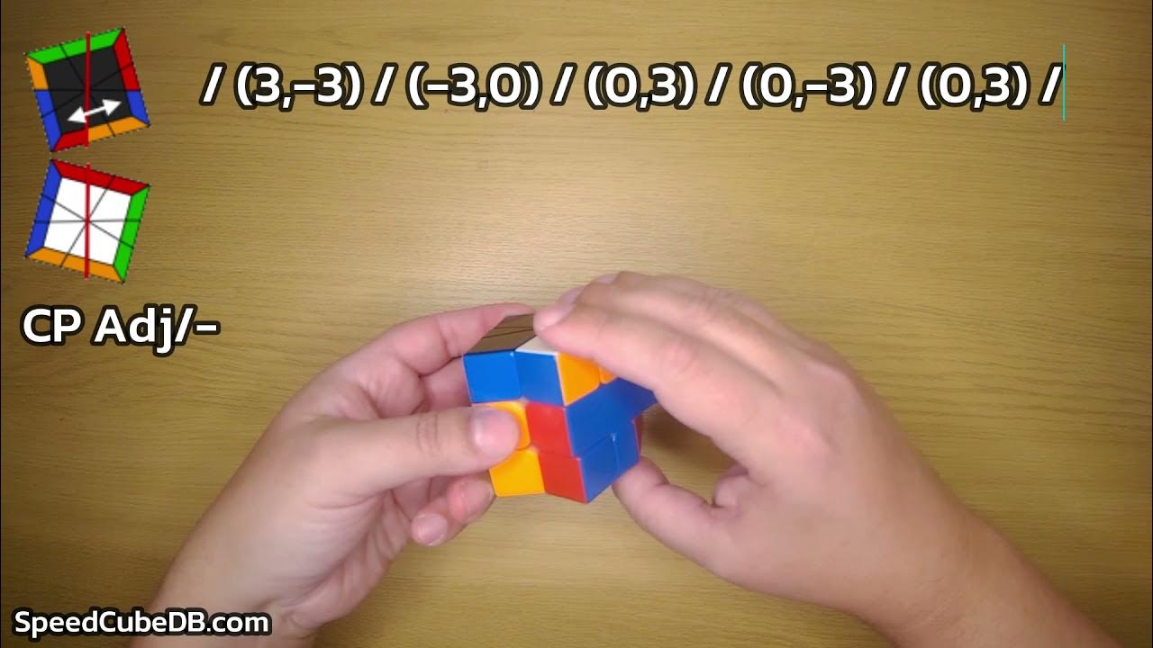Square1 Algorithms, Corner Permutation (CP) Adj/- or J/- - YouTube