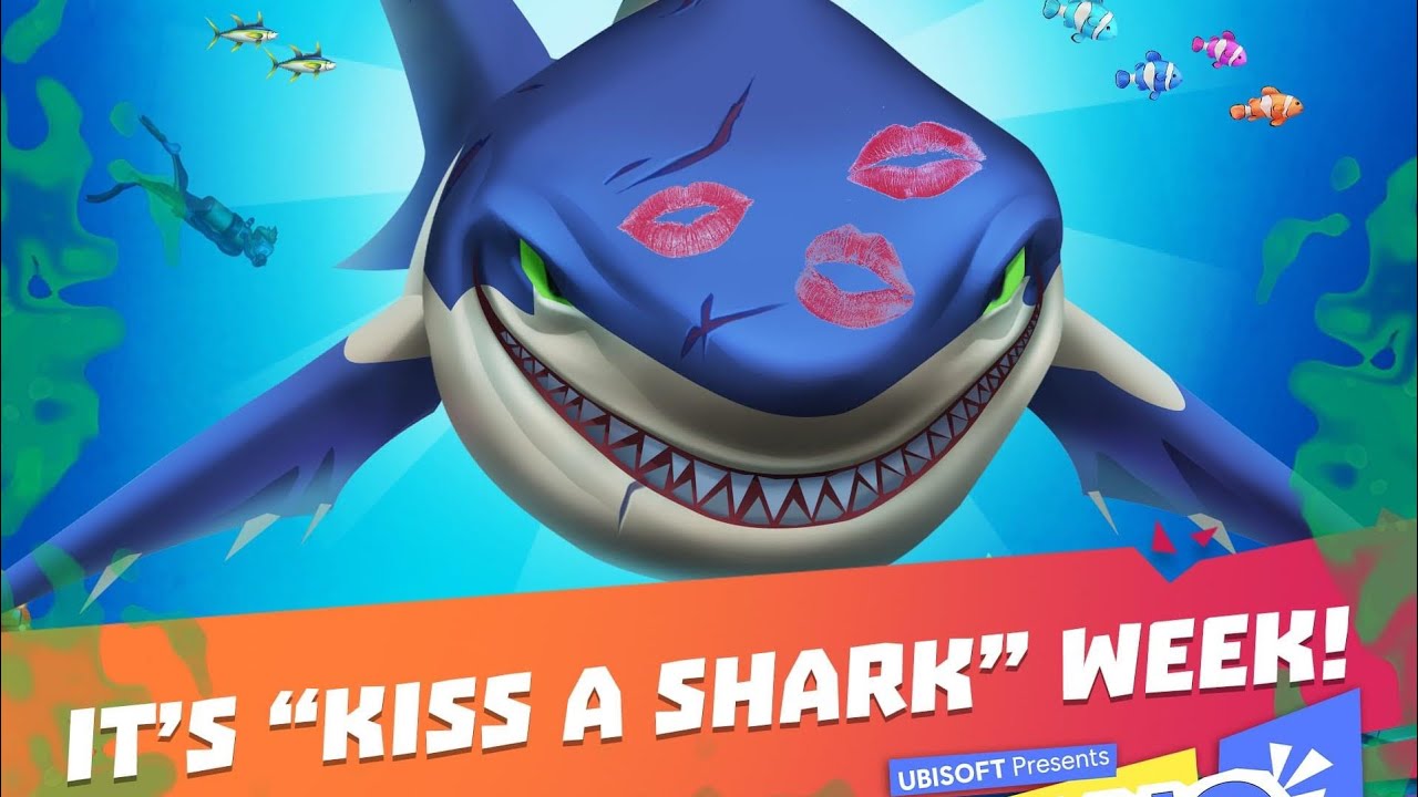 IT’S A KISS 💋 SHARK WEEK ! - Hungry Shark Arena - YouTube