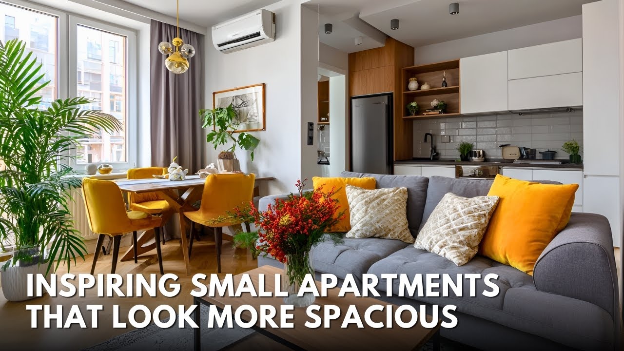 Inspiring Small Apartments That Look More Spacious and Comfortable ...