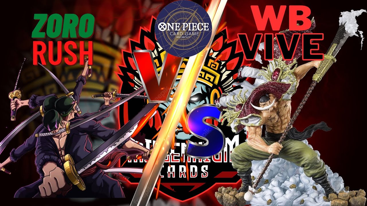 Final WB vs Zoro One piece TCG Core TCG 1024 evento One Piece Card Game ...