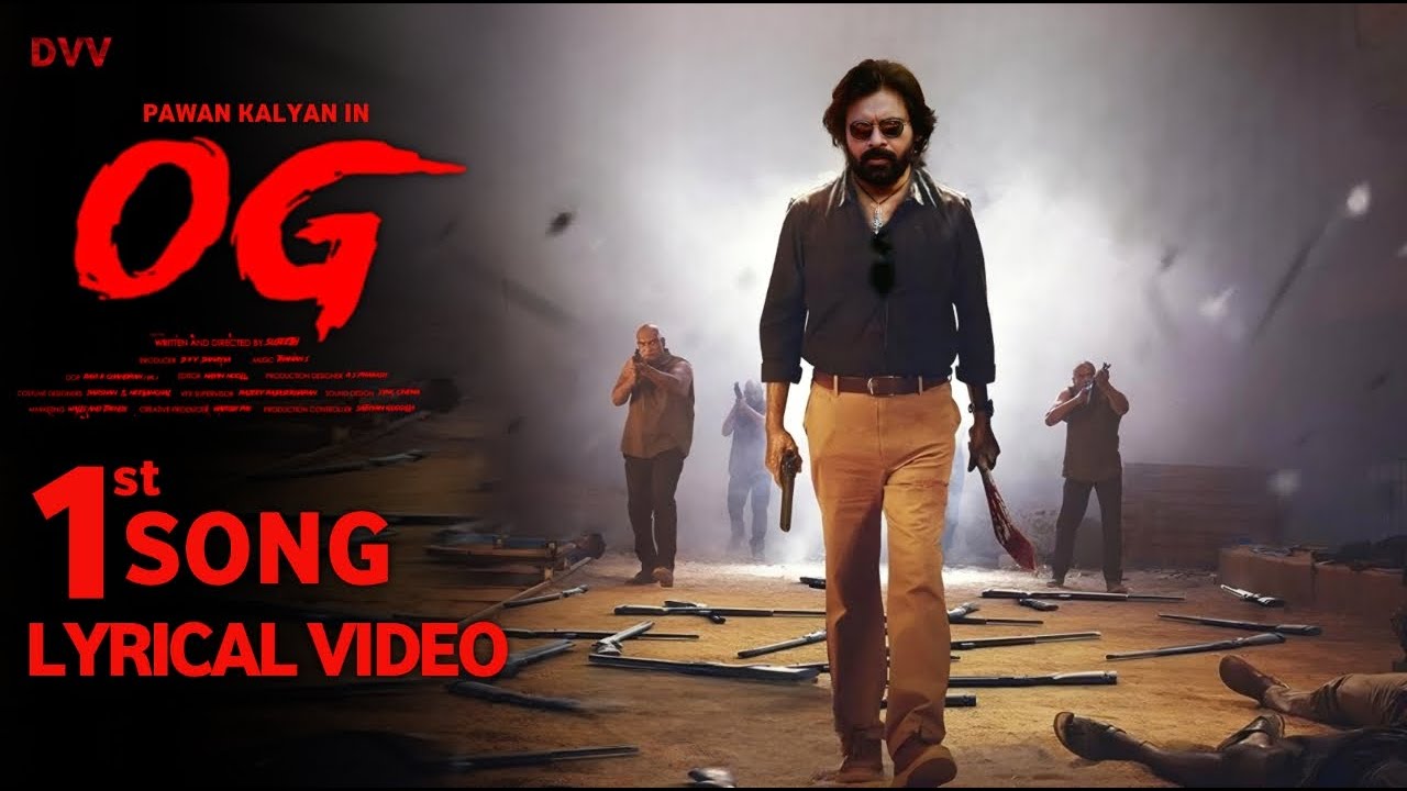 OG 1st Song Lyrical Video | Pawan Kalyan , Priyanka Mohan , Sujith ...