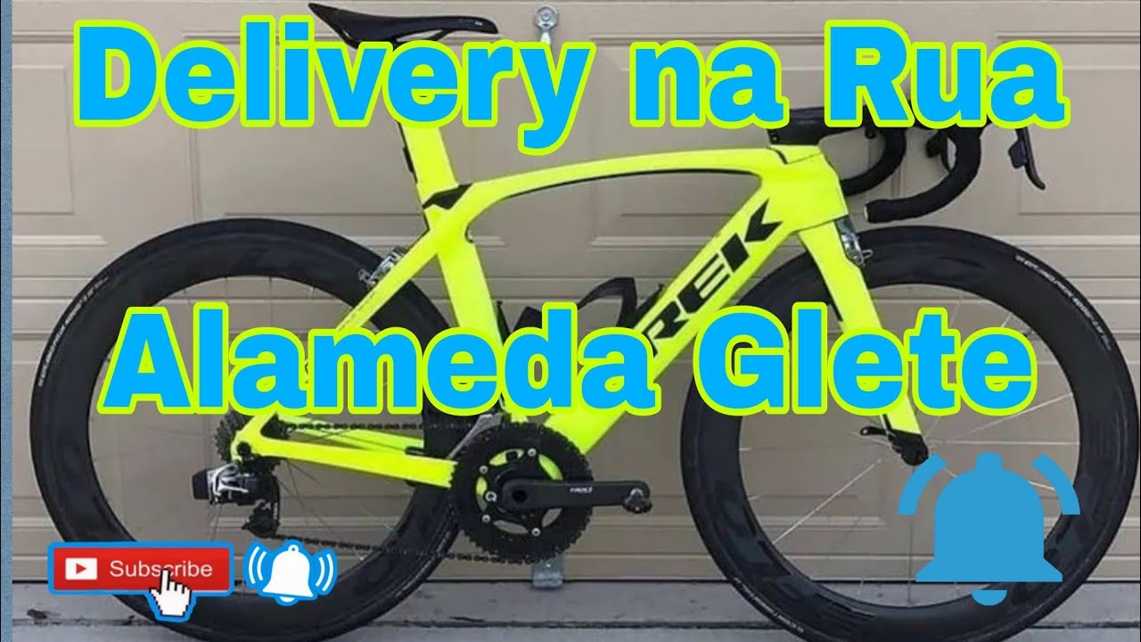 DELIVERY NA RUA ALAMEDA GLETE + PASSEIO DE BIKE. - YouTube