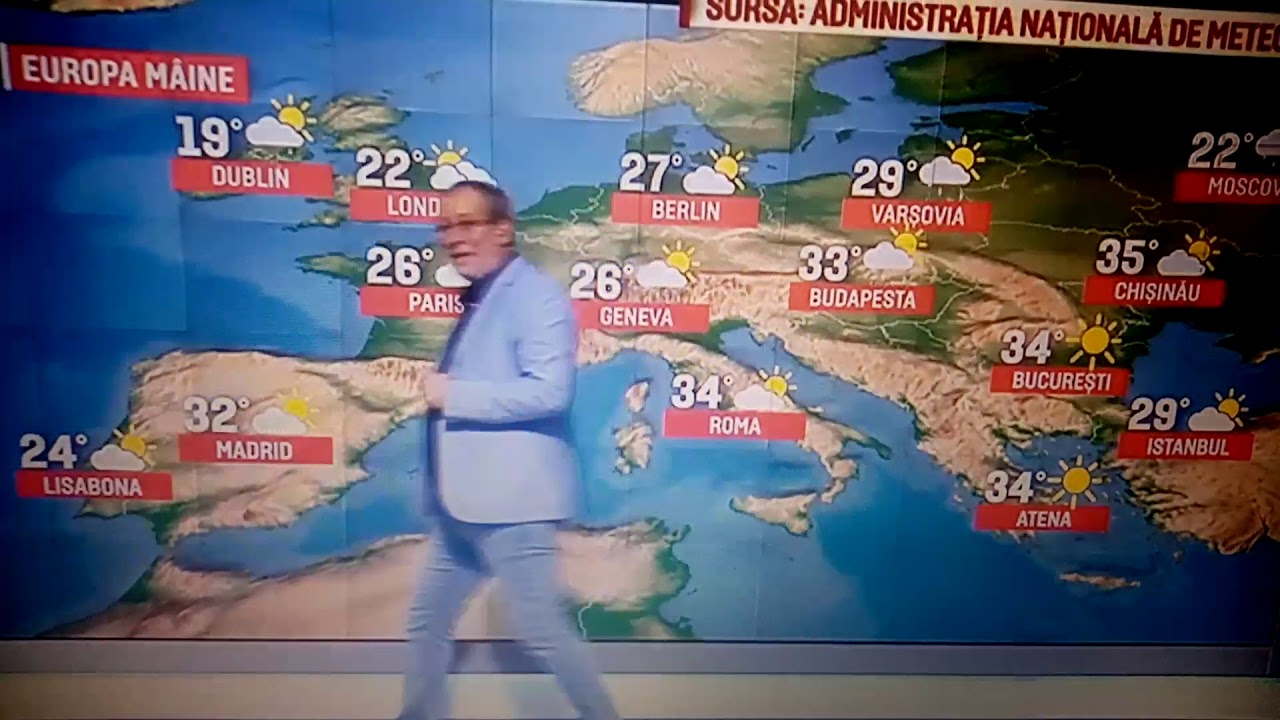 Busu Meteo Pro tv VARĂ 2017 20 iulie 2016 20:24 - YouTube