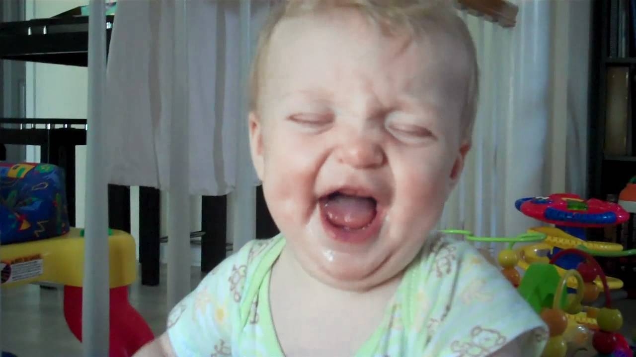 6 month old fake crying on demand - YouTube