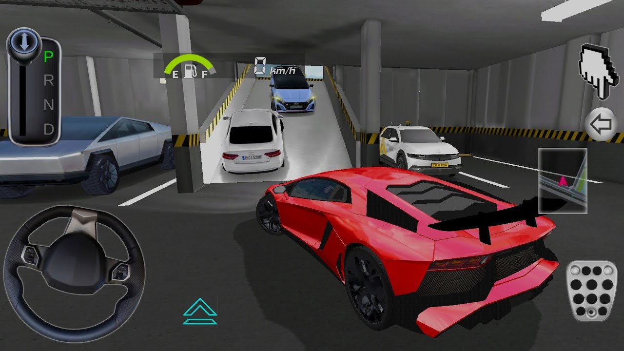 New Red Lamborghini For Parking 3d Driving Class android game play ...