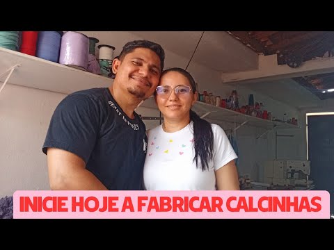 COMEÇE HOJE MESMO A FÁBRICA CALCINHAS DIRETO DA SUA CASA E FAÇA DISSO A SUA RENDA 
