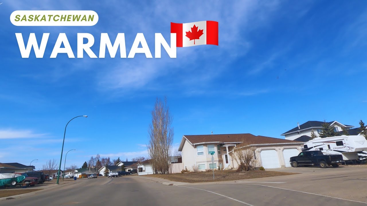 City of WARMAN, Saskatchewan - driving around | Canada - YouTube