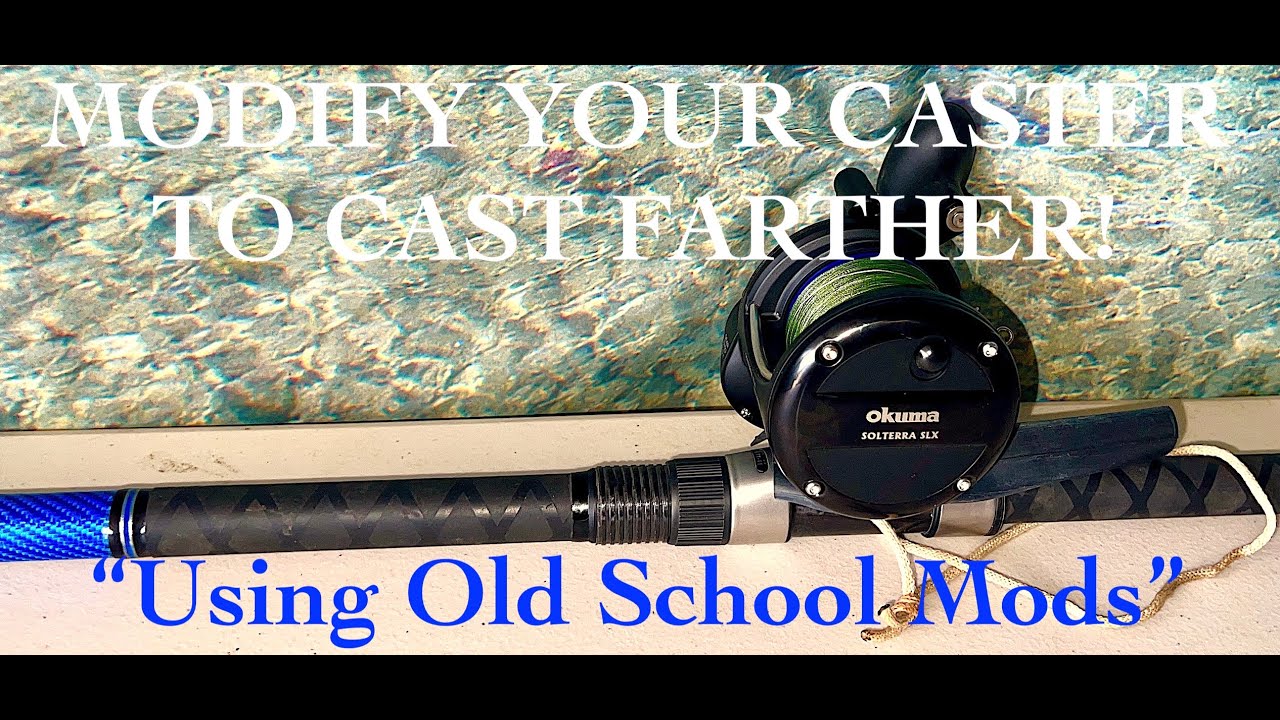 Modify Your Reel To Cast Farther Using "Old School Mods"! - YouTube