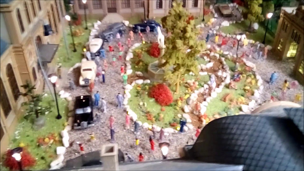 franks modellbahn welt 6 die stadt - YouTube