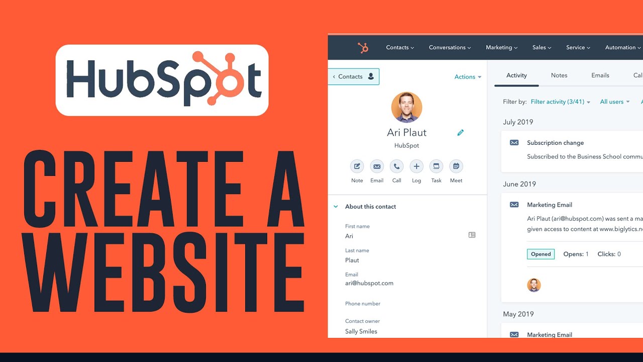 How To Make A HubSpot Website | Step By Step Tutorial (2025) - YouTube