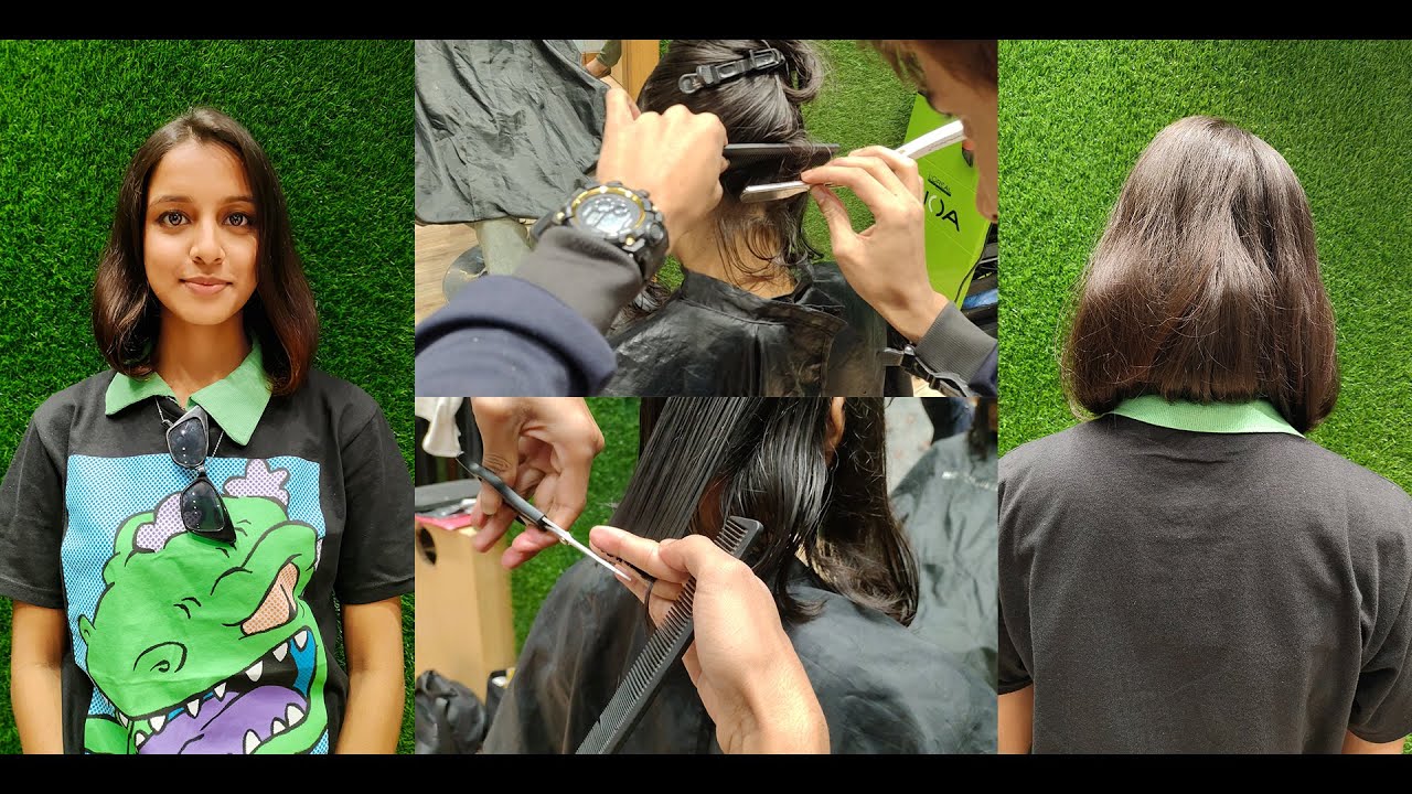 "I want more short hair with nape clean | Pineapple Salon | Haircut ...