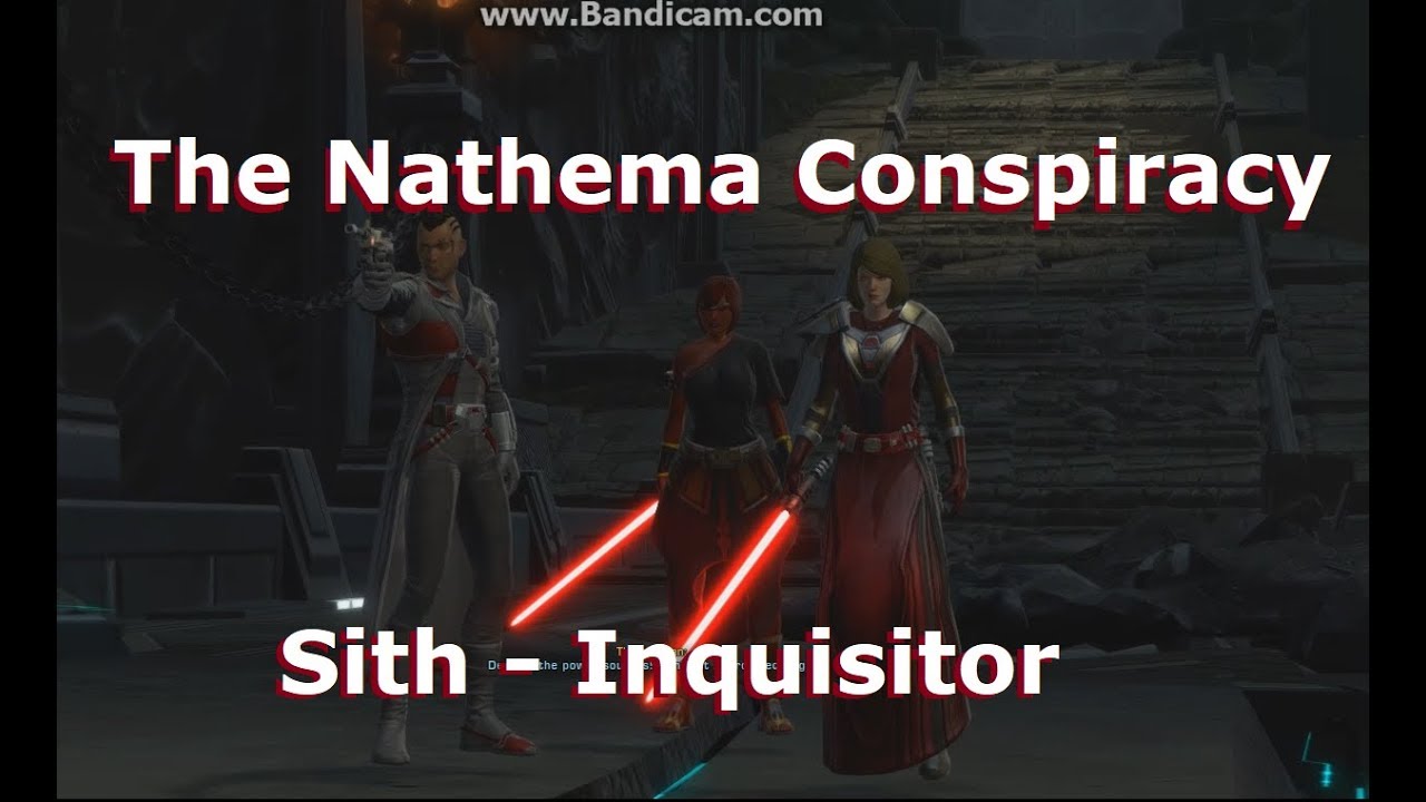 SWTOR The Nathema Conspiracy (Sith Inquisitor [DS] Darth Occlus) Patch ...