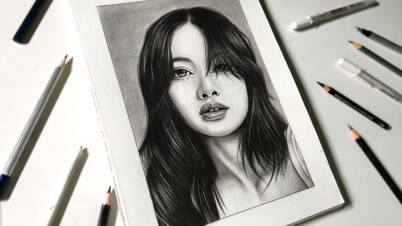 Lisa Blackpink | Realistic Portrait Drawing | Dixit Koteshwar Arts ...