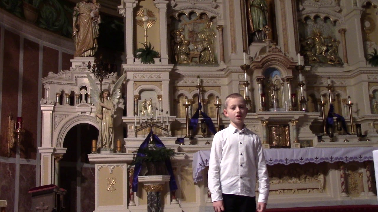 Gesu Bambino by P.Yon Alex Cosma,10, with organ - YouTube