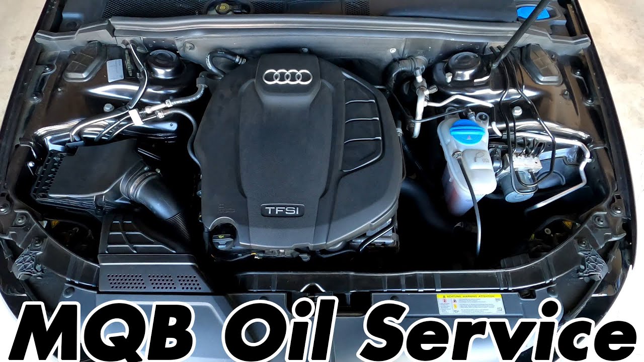 Audi A4 B8 5 B9 Oil Change DIY EA888 Gen 3 YouTube