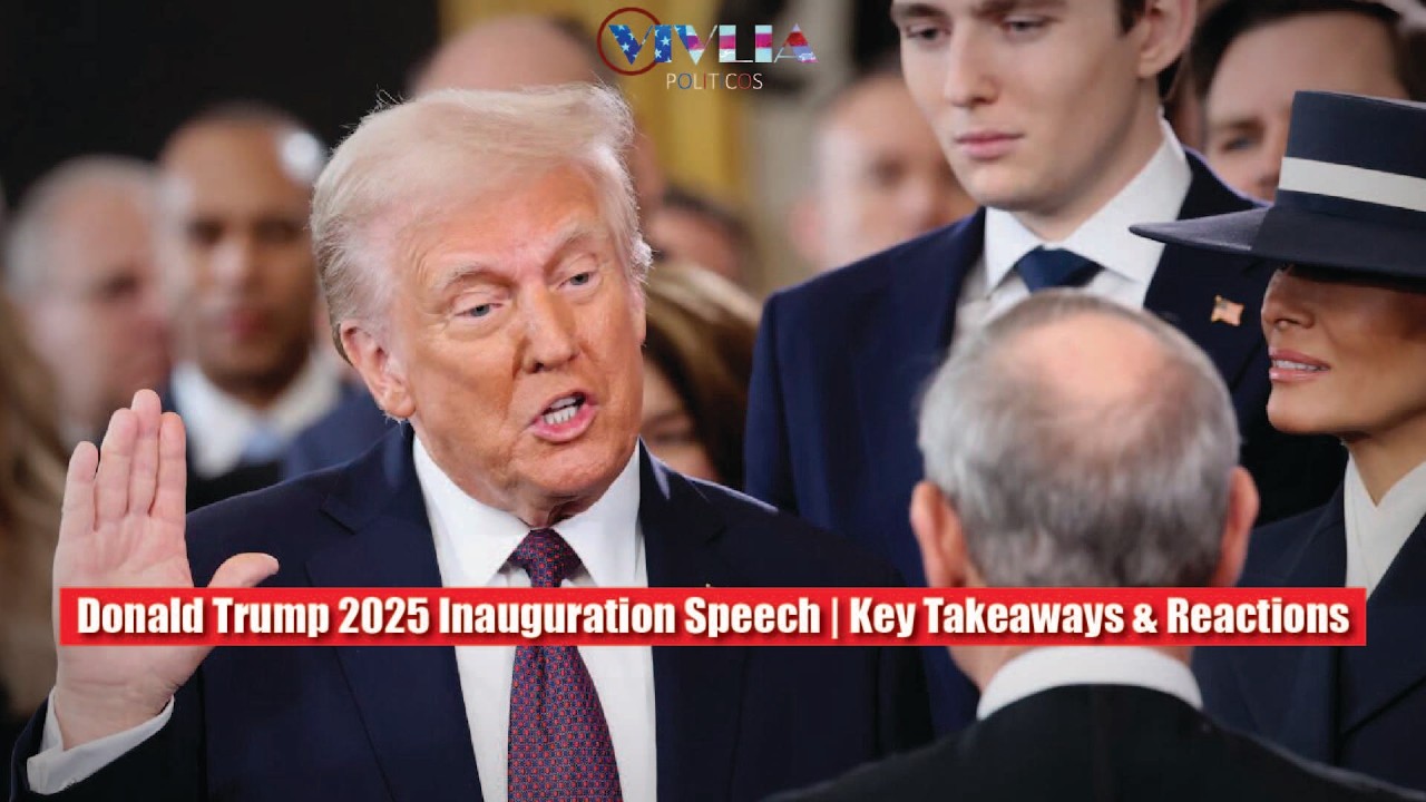 Donald Trump 2025 Inauguration Speech | Key Takeaways & Reactions - YouTube