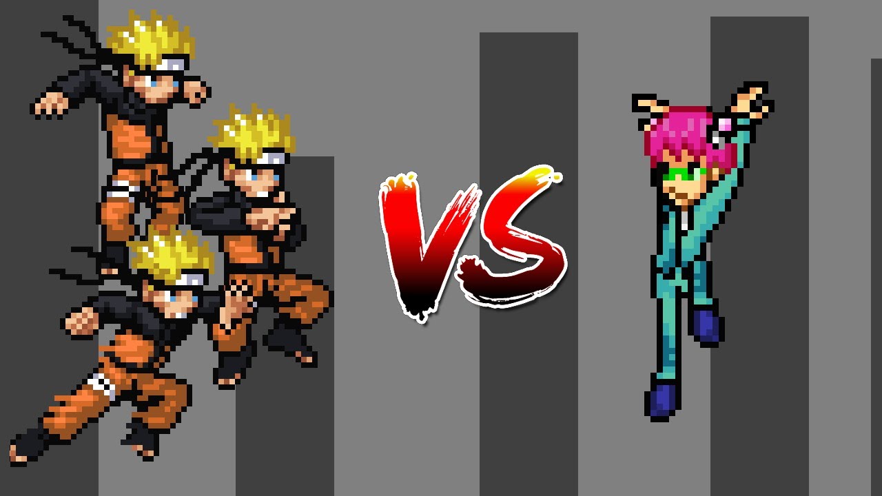 Saiki k Vs Naruto Uzumaki | Sticknodes sprite animation - YouTube
