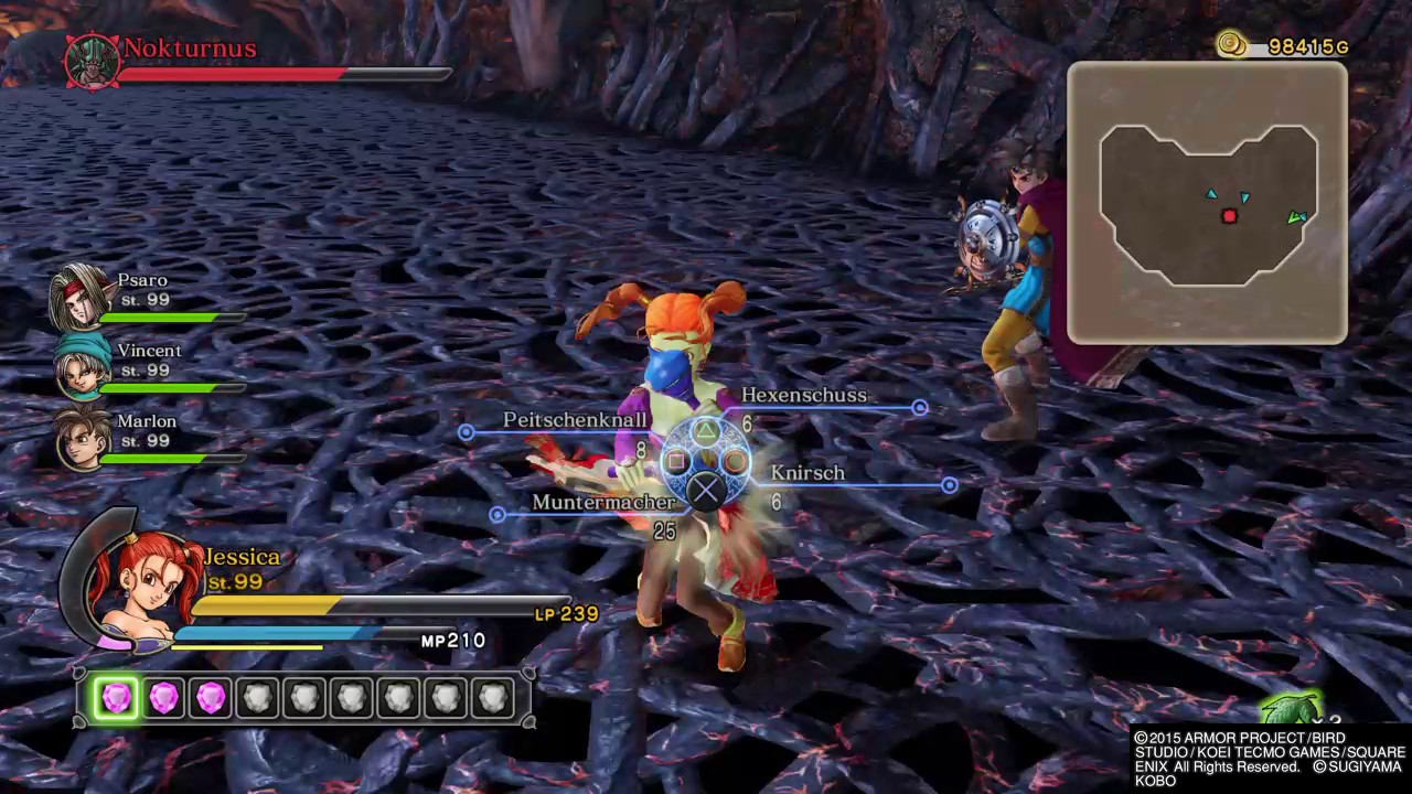 Dragon Quest Heroes - Boss : Nokturnus - YouTube