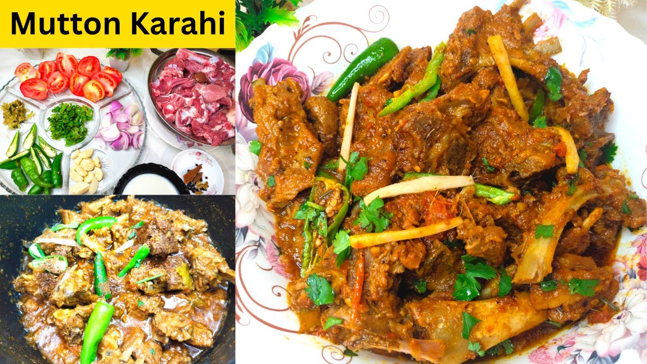 Mutton Karahi Recipe by Nawabi Foods | Secret mutton karahi recipe ...