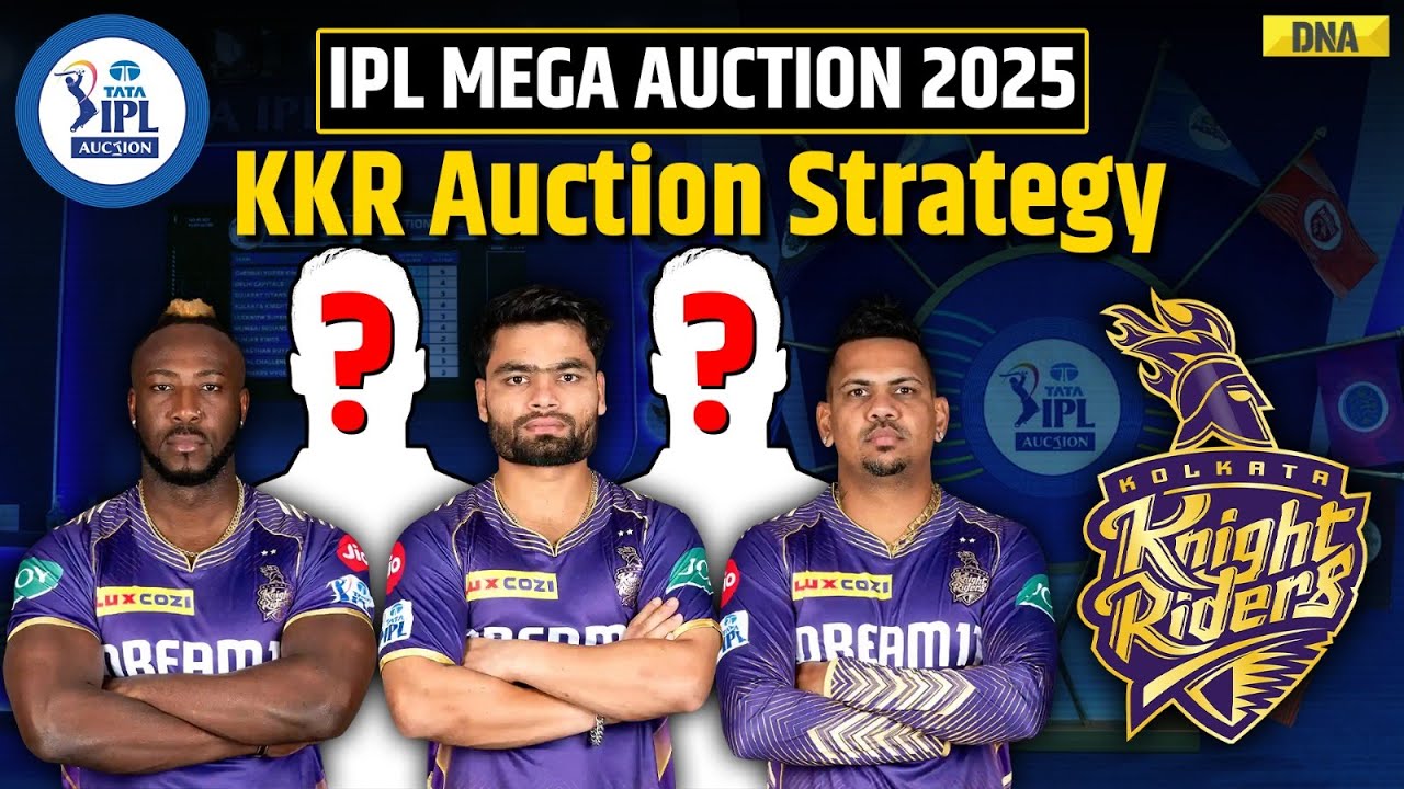 IPL Auction 2025: Kolkata Knight Riders IPL Mega Auction Strategy I KKR ...