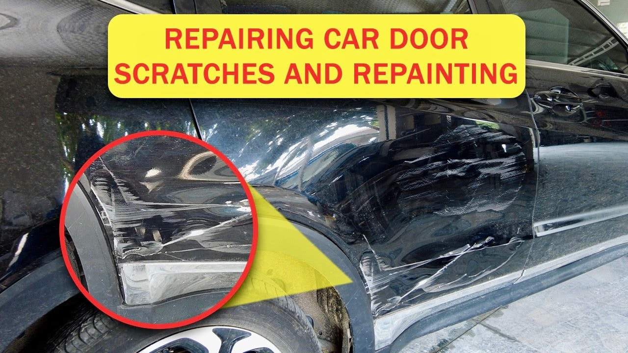 DIY Honda HRV Scratch Repair and Repaint: Amazing Before and After ...