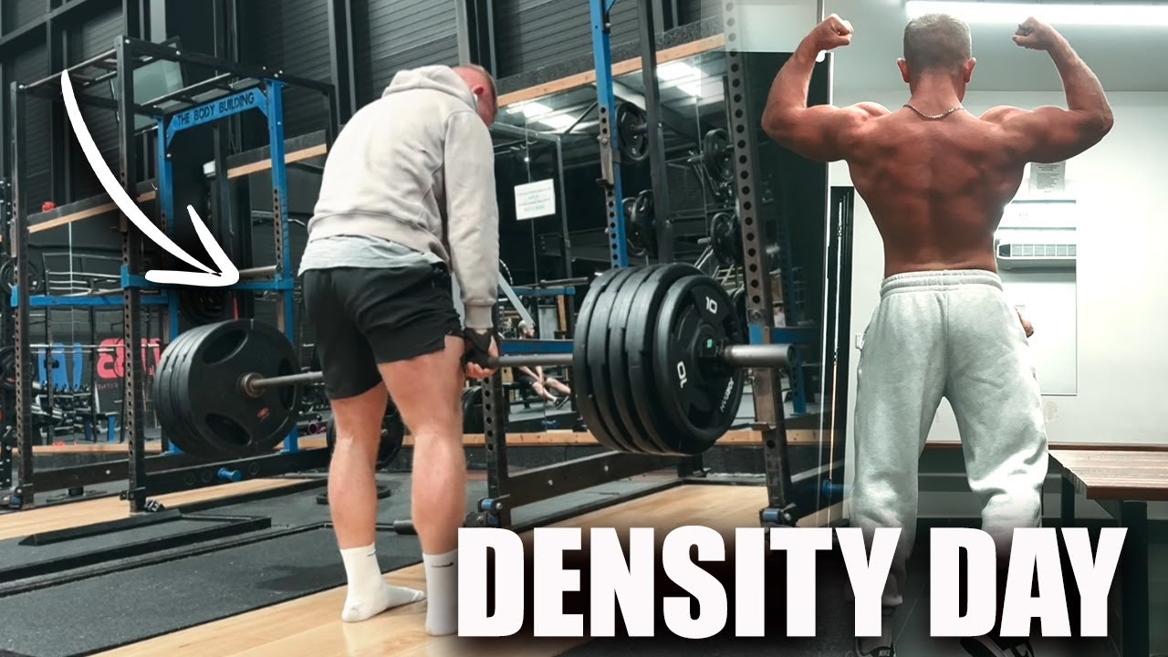 MY PRE & POST WORKOUT ROUTINE TO BUILD MUSCLE | DENSITY DAY - YouTube