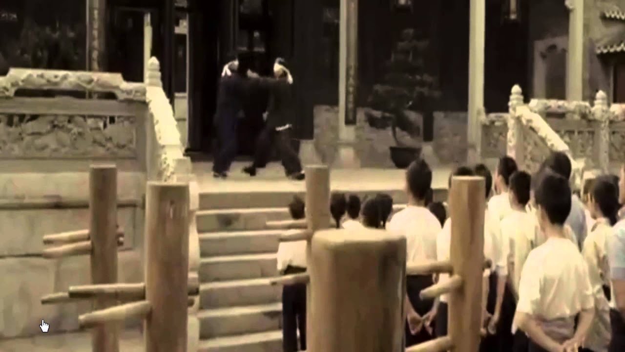 1 Luta do Filme _IP MAN O Grande Mestre 3_ DE OLHOS VENDADOS - YouTube