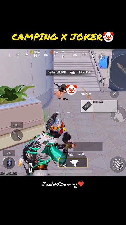 UZI se enemy ko joker bana diya🤡 wait for ‎@zadexgamingofficial #bgmi #shorts #joker - YouTube