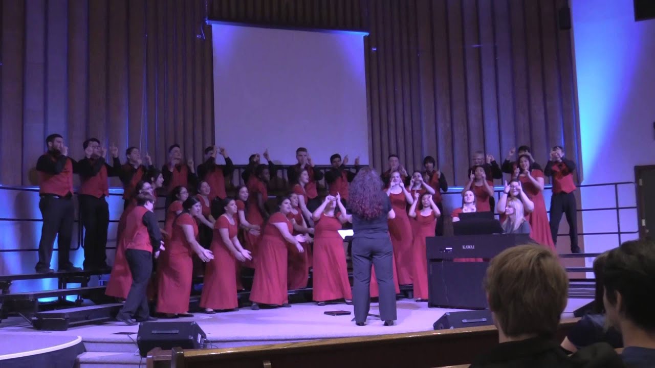 Dubula by Crimson & Black choir directed by Melissa Cunnington.MTS ...