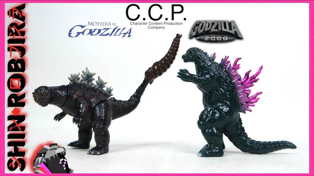CCP Middle-Size Series: MosuGoji (Dark Earth Ver.) & MireGoji (Green ...