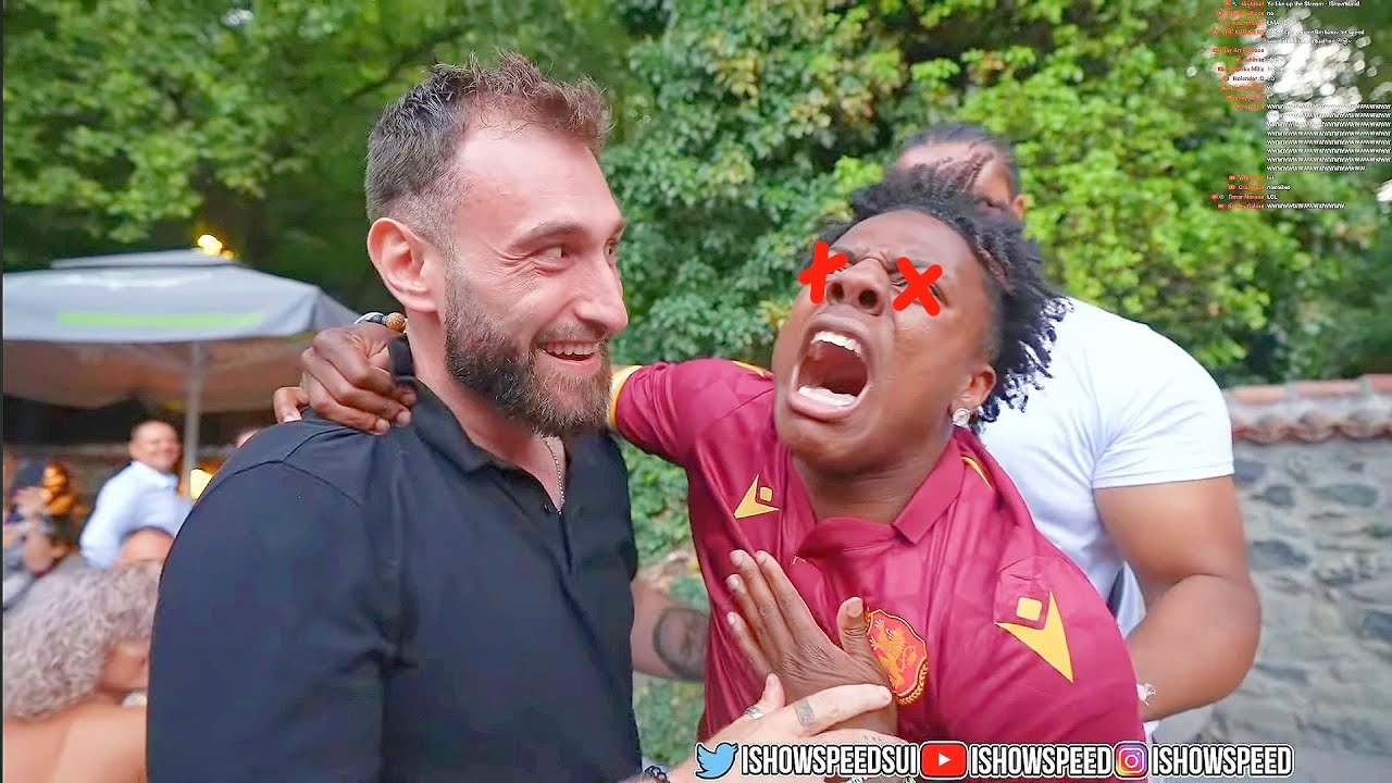 IShowSpeed Walk On Fire in BULGARIA Funny Moment😂 - YouTube