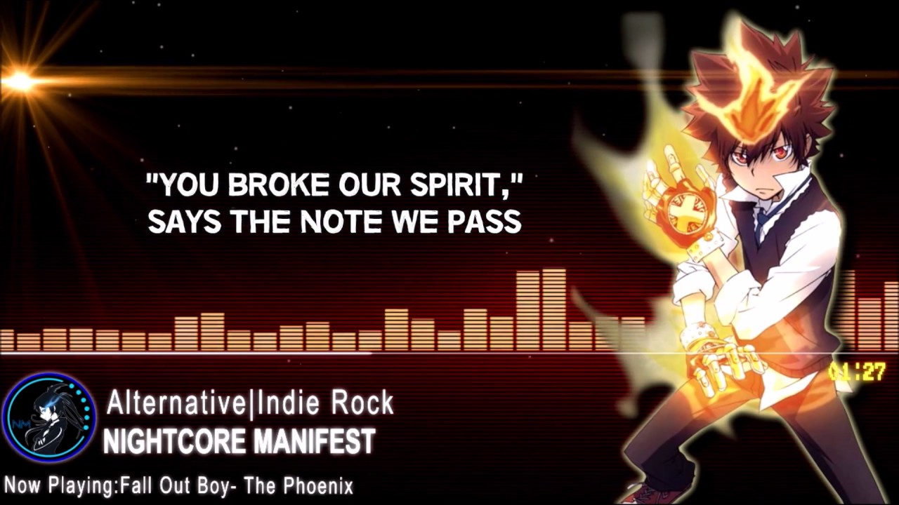 Nightcore The Phoenix {Fall Out Boy} - YouTube