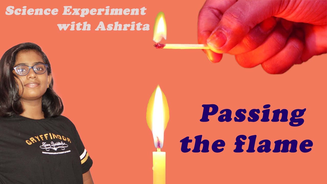 Combustion Experiment – Passing the Flame Experiment - YouTube