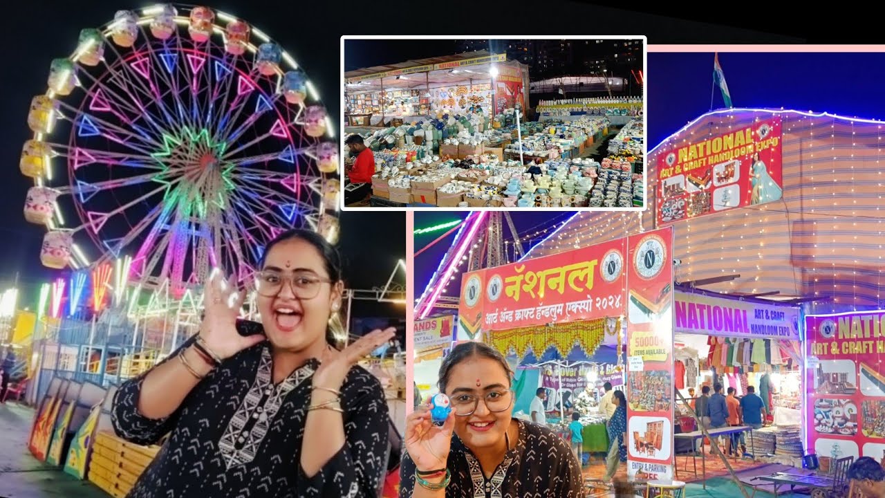 National Art & Craft & Game zone Exhibition 2024 Pune |Indian Art ...