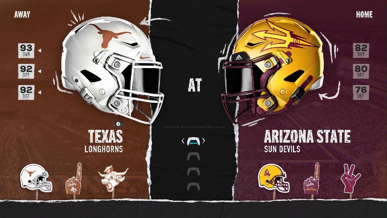 College Football Playoffs quarterfinal Texas Vs Arizona State - YouTube