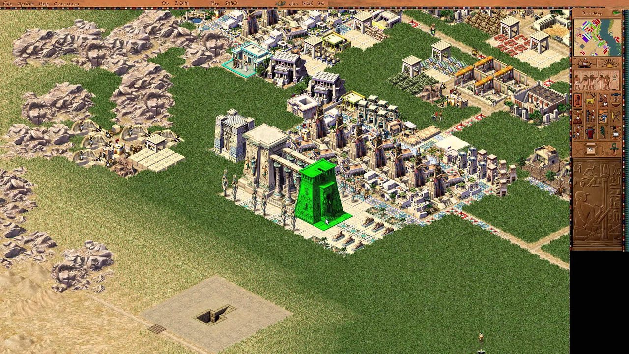 Pharaoh Walkthrough: Mission 19 - Itjtawy [2/3] - YouTube