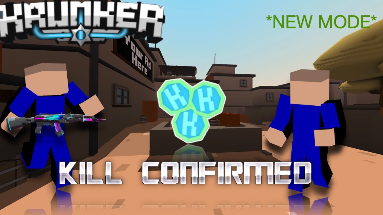New krunker mode (kill confirmed) - YouTube