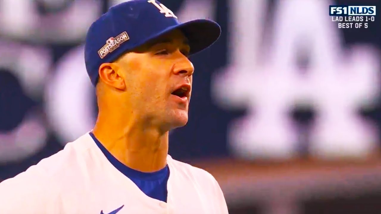 Jack Flaherty to Manny Machado "sit the fcuk down mother fcuker" | Dodgers vs Padres 2024 MLB ...