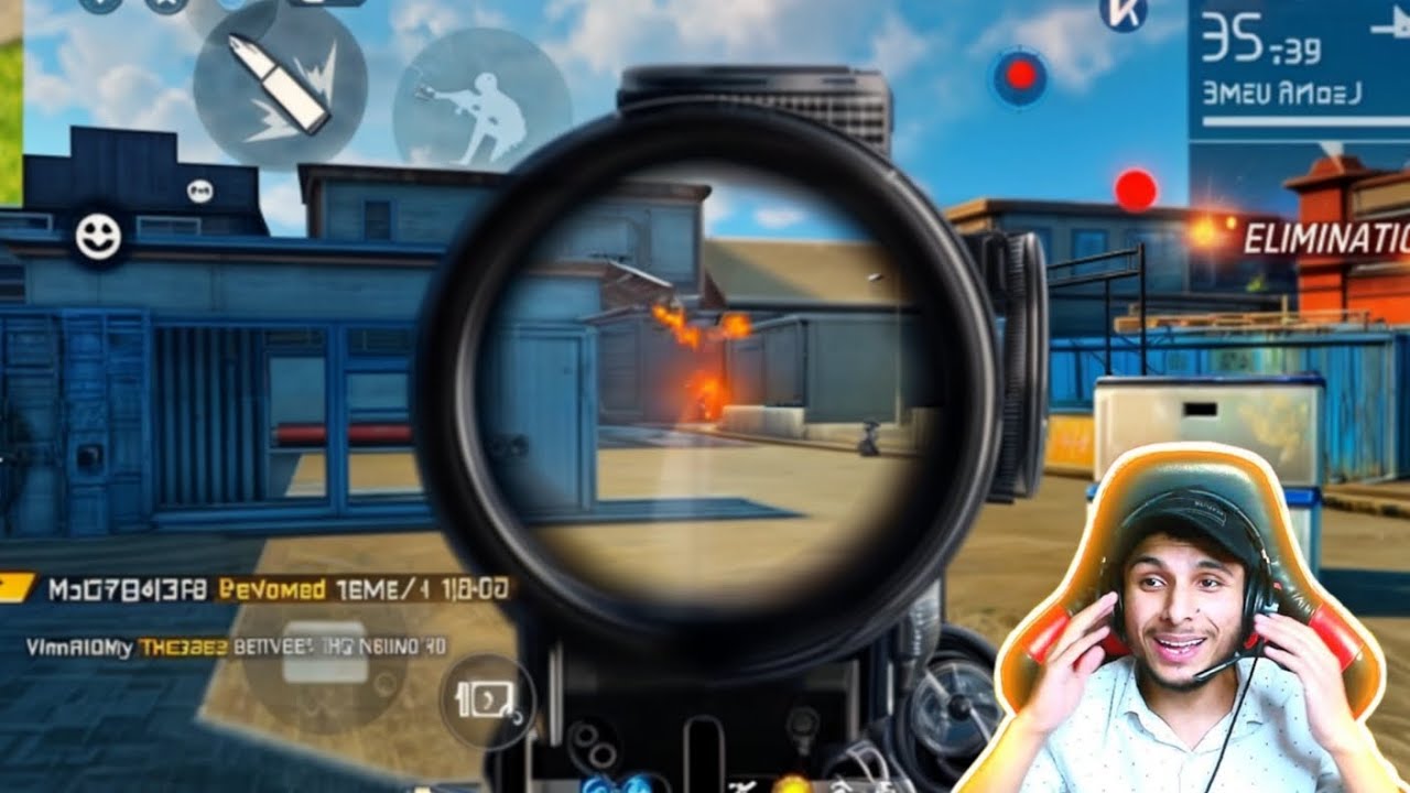 AIM LOCK GAMEPLAY💀 FF MAX - YouTube