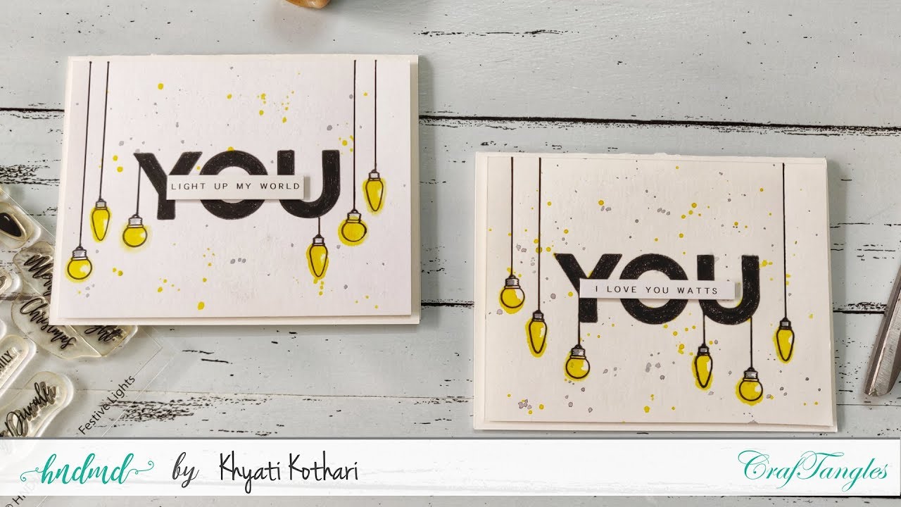 Quick handmade cards under 5 minutes [Part 1] [DIY cardmaking tutorial ...