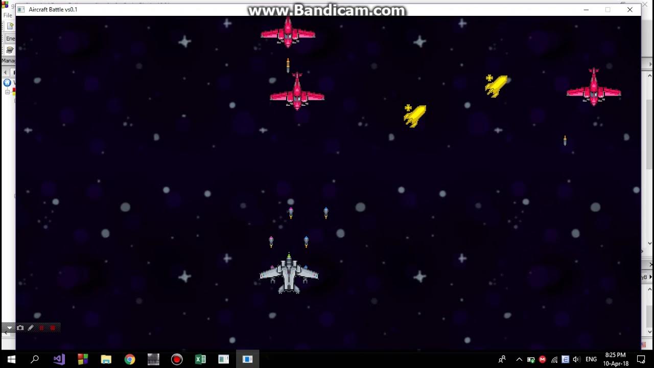 a simple aircraft shooting game with SDL and c++ - YouTube