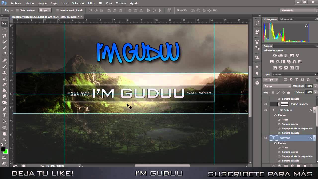 Speed Art - Personal BG 2D - YouTube