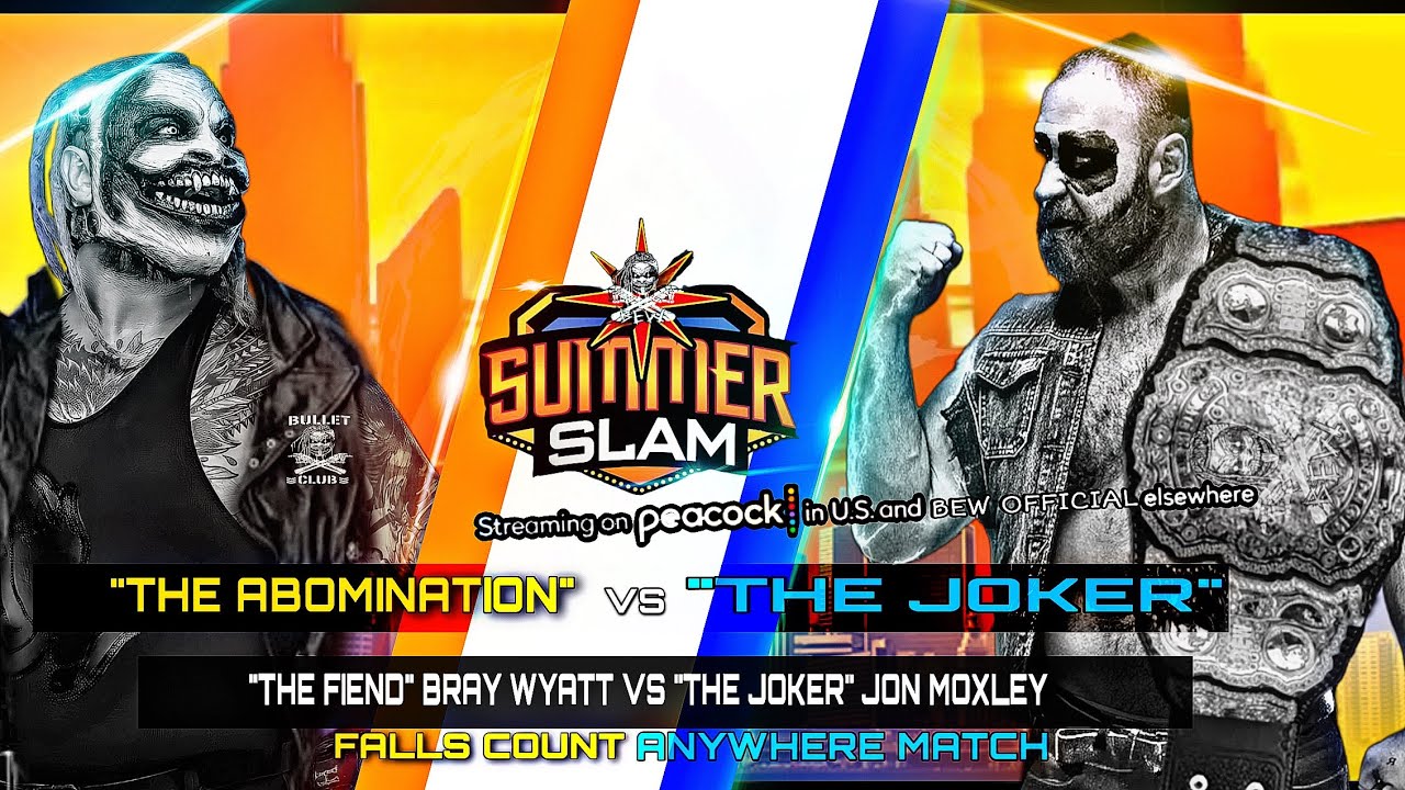 BEW The Fiend Bray Wyatt vs Joker Jon Moxley Hype Video - YouTube