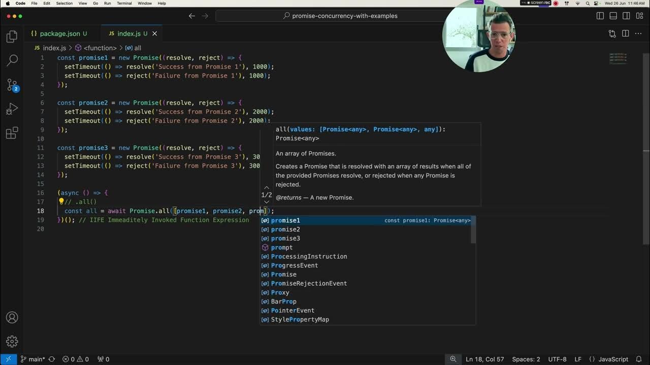 Everything you need to know about Promise concurrency with examples - YouTube