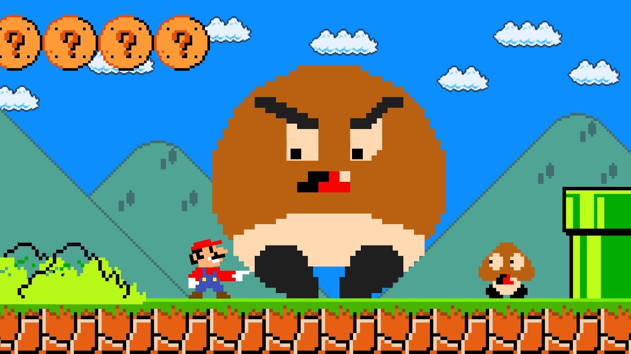 What if Everything Mario Touch Turn To Circle? - YouTube