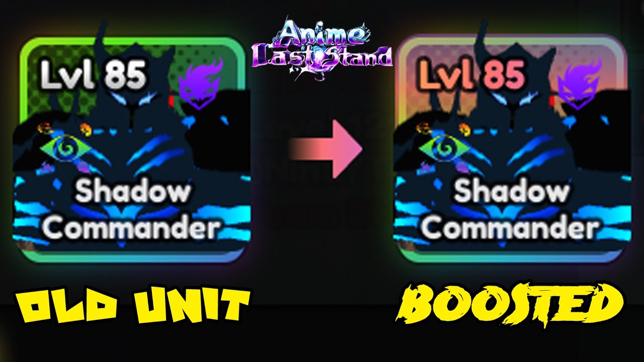 [BOOSTED] SHADOW (COMMANDER) LVL 85 CELESTIAL UNIT SHOWCASE - ANIME ...